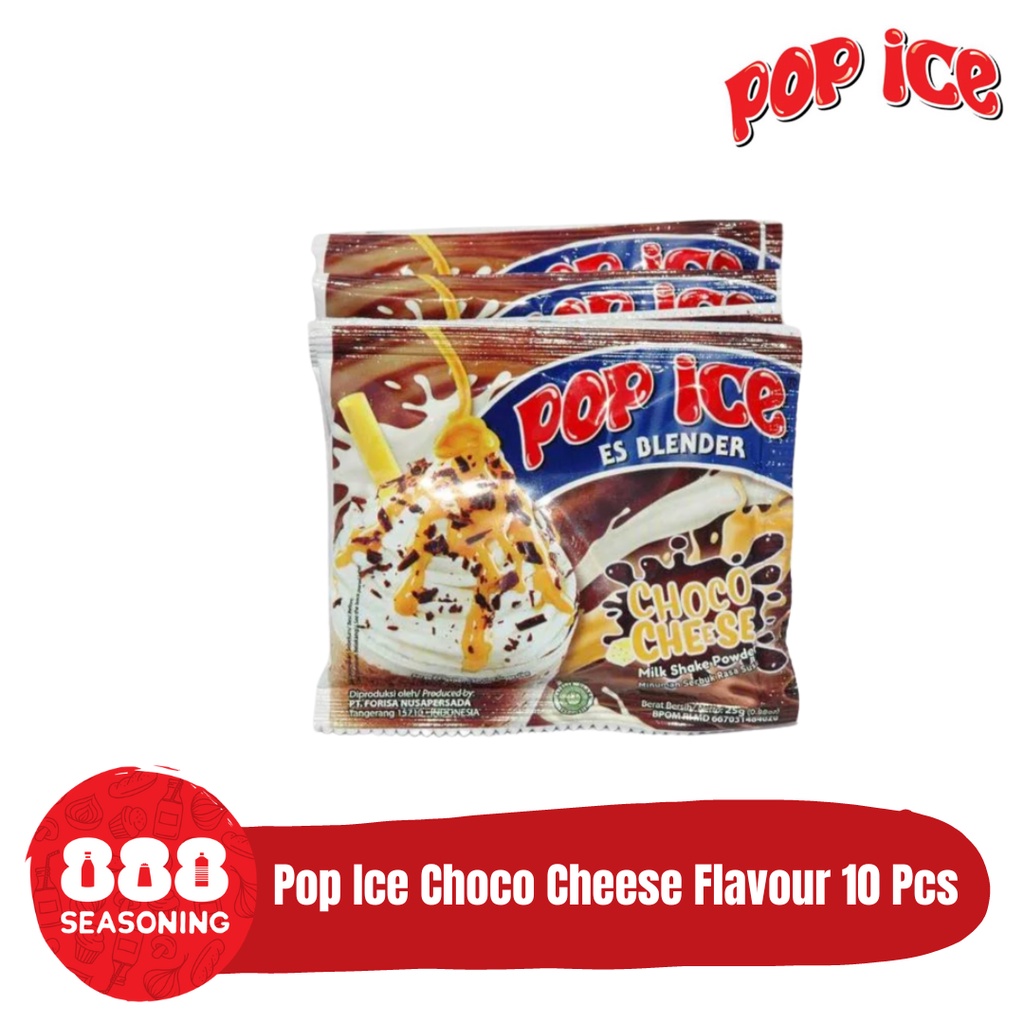 Jual POP ICE CHOCO CHEESE FLAVOUR 10 SACHET | Shopee Indonesia