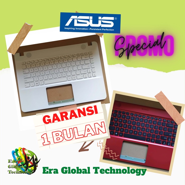 Jual Keyboard Normal Frame LAPTOP ASUS X441 X441S X441N X441M X441U ORI ...