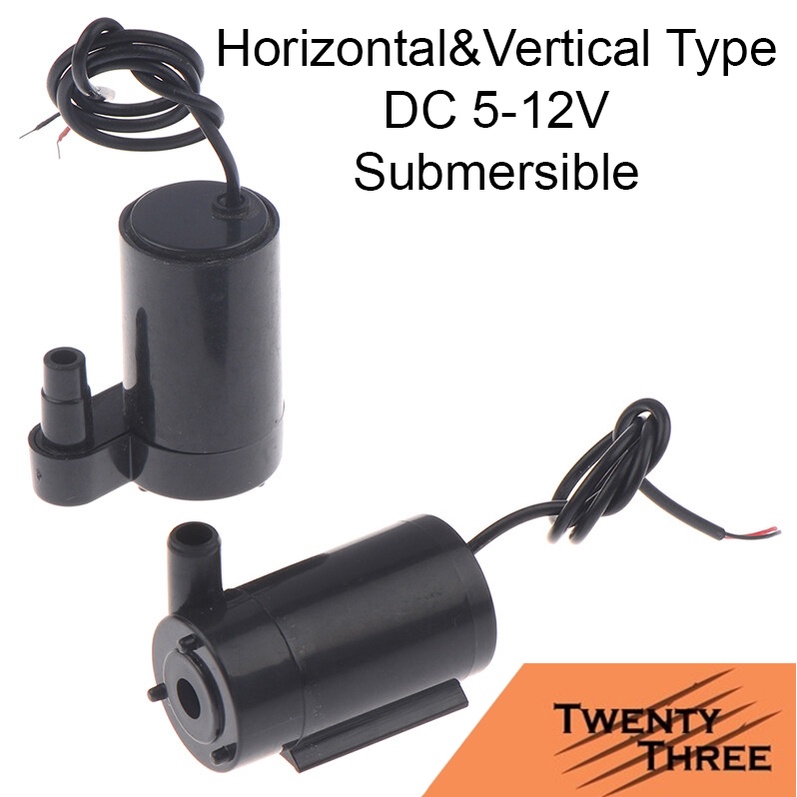 Jual Pompa Mini Submersible DC 5-12v Low Noise Motor Pump Air Brushless ...