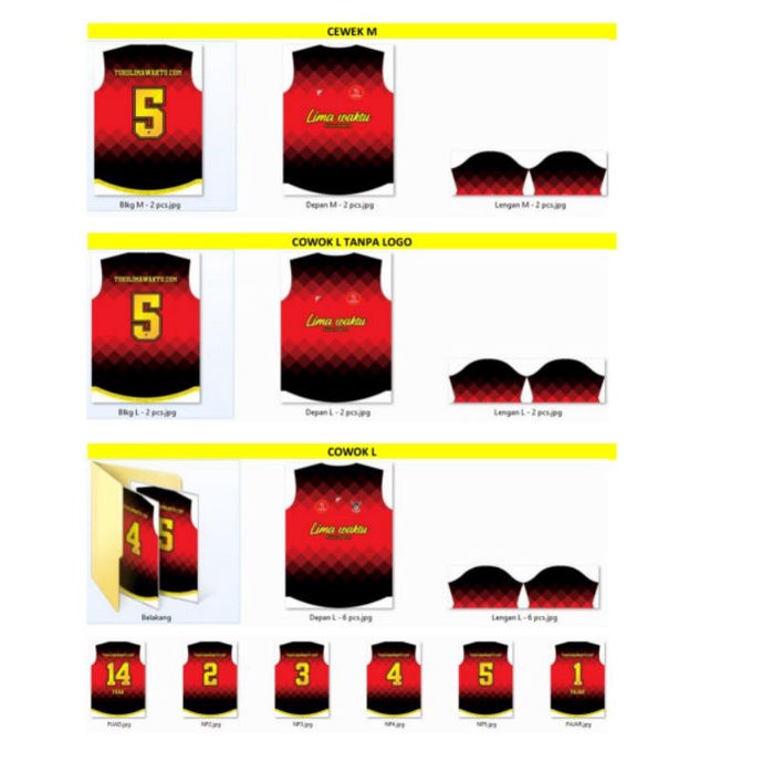 Jual Jasa Desain Jersey Siap Cetak | Shopee Indonesia