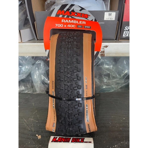 Jual Ban luar maxxis Rambler 700 x 40c EXO TR SKINWALL - Ban luar ...