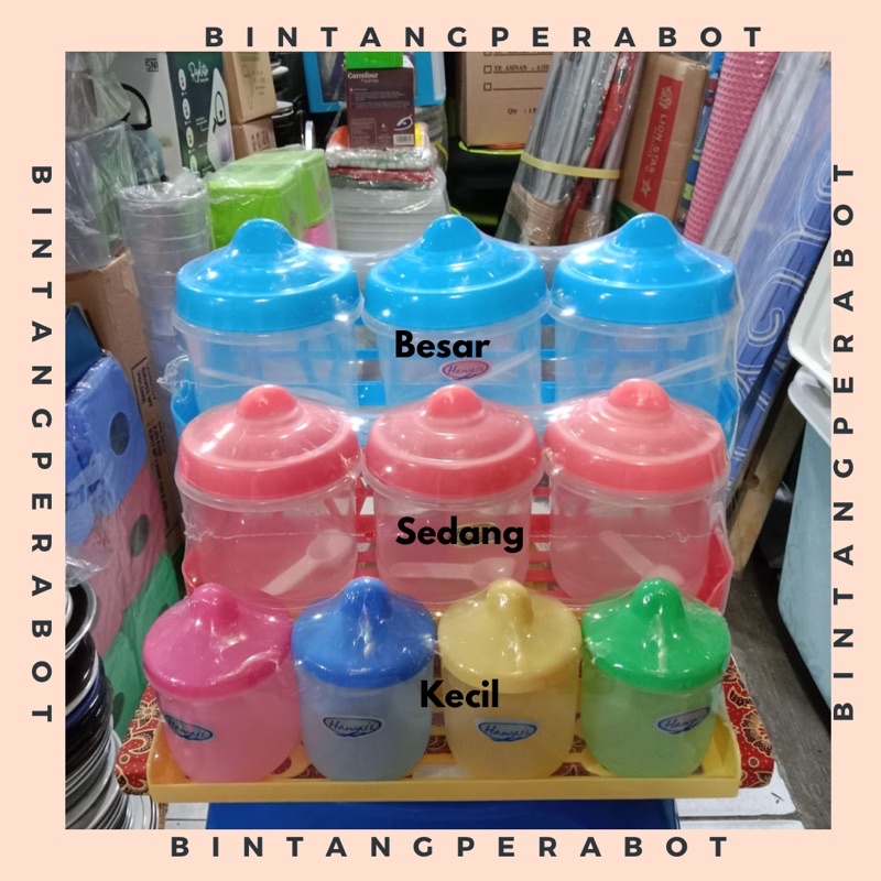 Jual Hawaii-Tempat Bumbu Dapur Liberty ( S ) / Wadah Tempat Gula Kopi ...