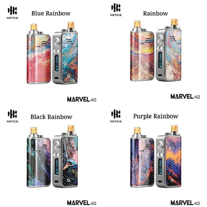 Jual MARVEL POD KIT AIO 40W 1200MAH AUTHENTIC BY HOTCIG VAPORIZER VAPE ...