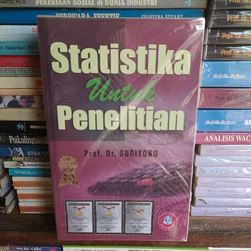 Jual buku metode penelitian kuantitatif, kualitatif dan statistik untuk penelitian) original ...