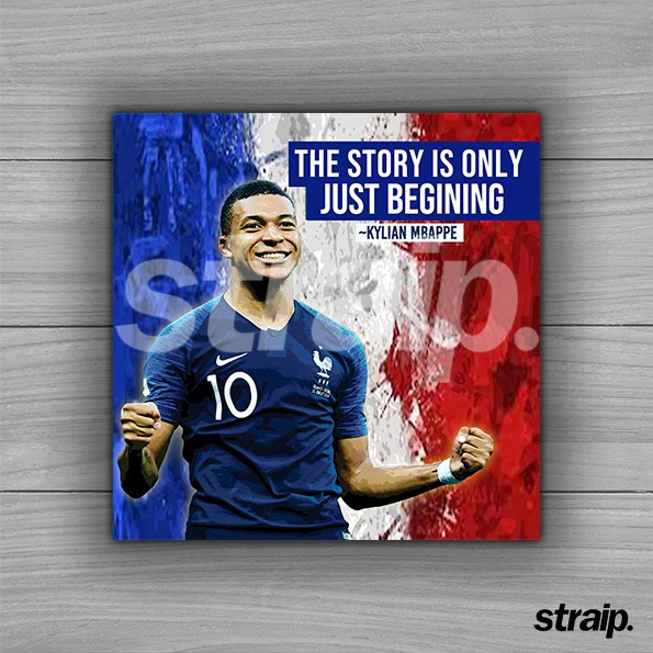 Jual POSTER SIGN KAYU BOLA - KYLIAN MBAPPE | Shopee Indonesia
