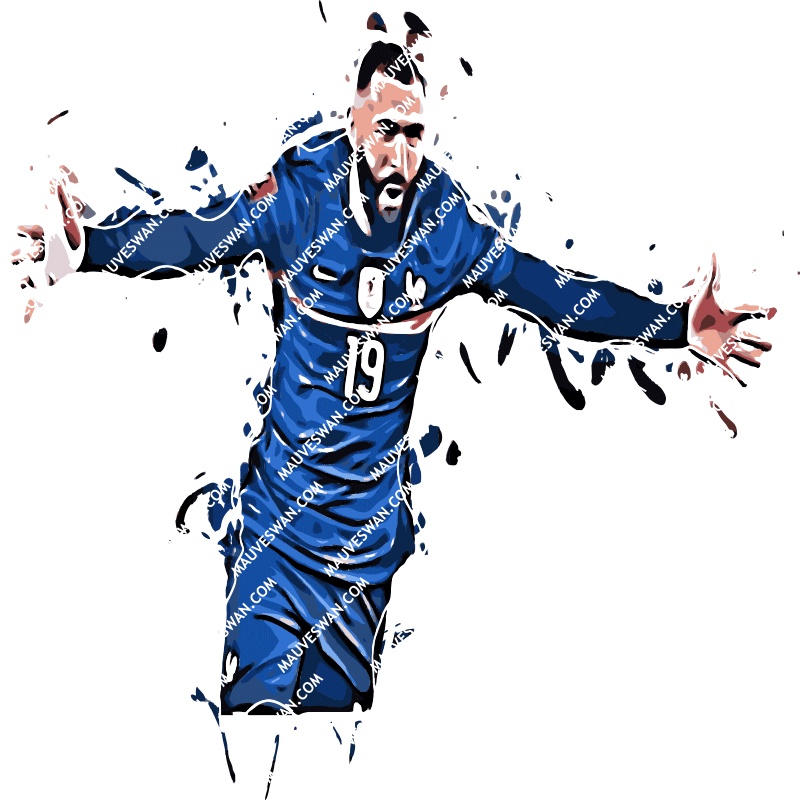 Jual Karim Benzema The France National Team Striker #19 Player Vector ...