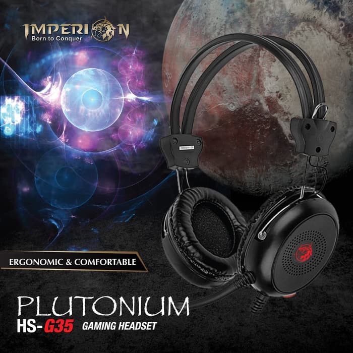 Jual HEADSET GAMING HS-G35 Plutonium Imperion | Shopee Indonesia