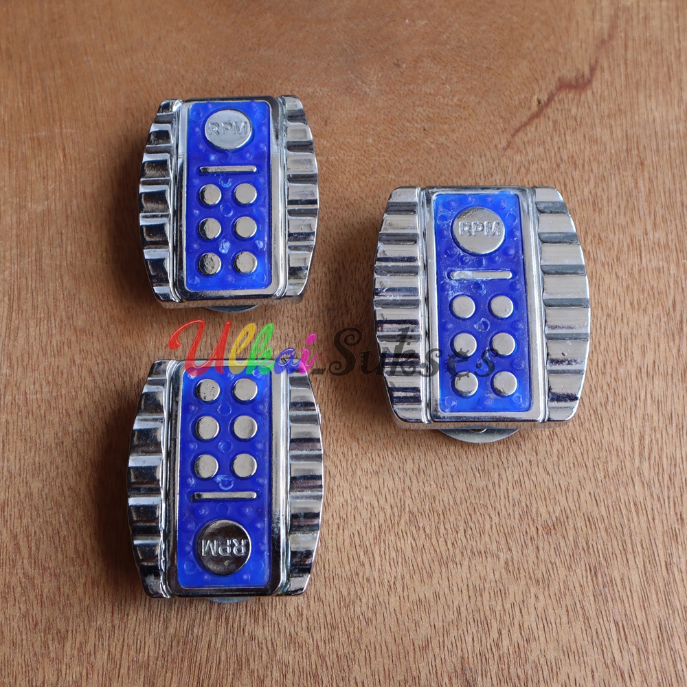 Jual Cover Pijakan Pedal Gigi / Rem 1 Set Besi Anti Slip Universal ...