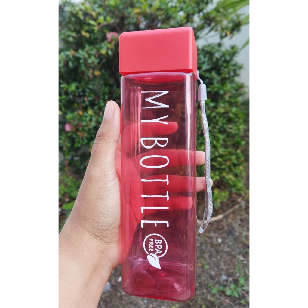 Jual BOTOL MINUM MY BOTTLE KOTAK BENING UKURAN 500ML | Shopee Indonesia