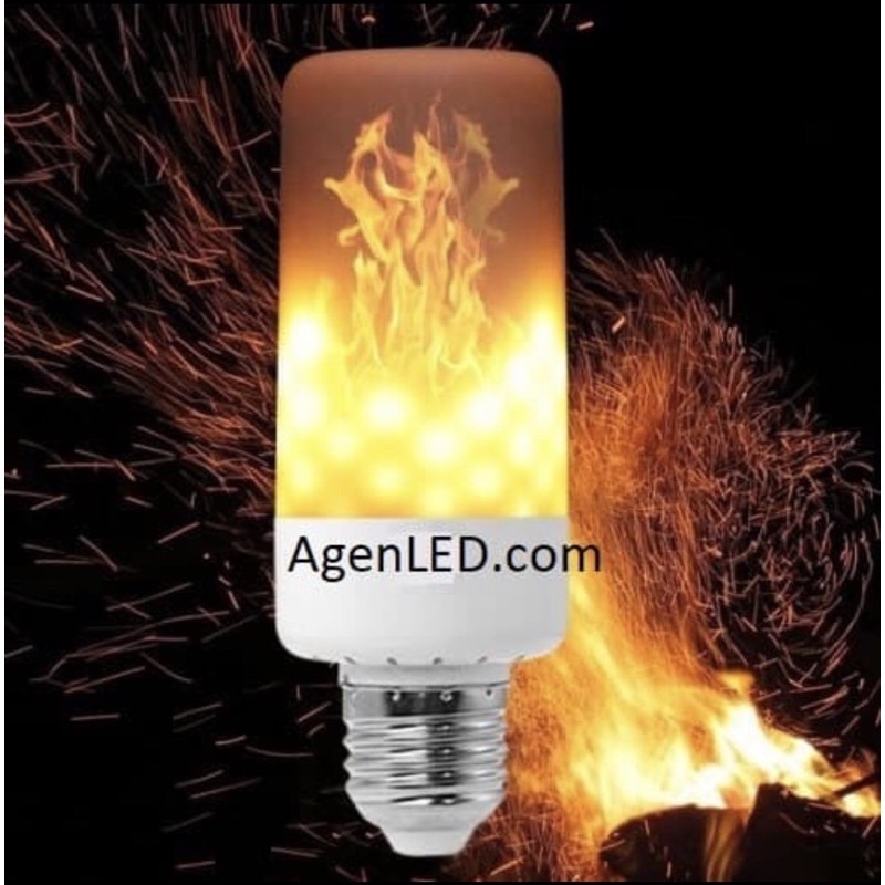 Jual IMUTTO - LAMPU API LED / BOHLAM OBOR LED E 27 7 WATT FLAME BULB ...