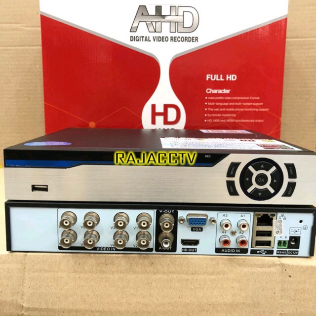 Jual DVR 8 channel Full HD 1080P 6 in 1 Cocok tipe Kamera, Auto detect ...