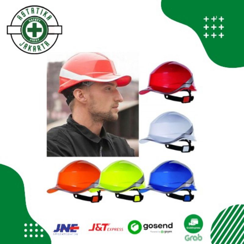 Jual Helm Proyek Delta Plus Venitex / Safety Helmet Deltaplus | Shopee ...