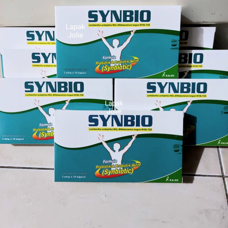 Jual Synbio box isi 30 dan strip probiotik dan prebiotik dewasa ...