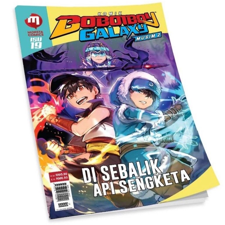 Jual Komik BoBoiBoy Galaxy Musim 2: Isu 19 "DI SEBALIK API SENGKETA ...