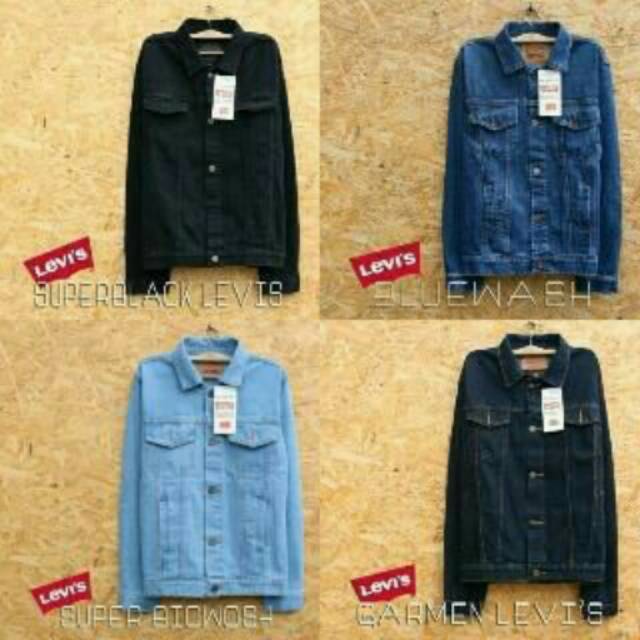 Jual Jaket Jeans Denim Levis | Shopee Indonesia