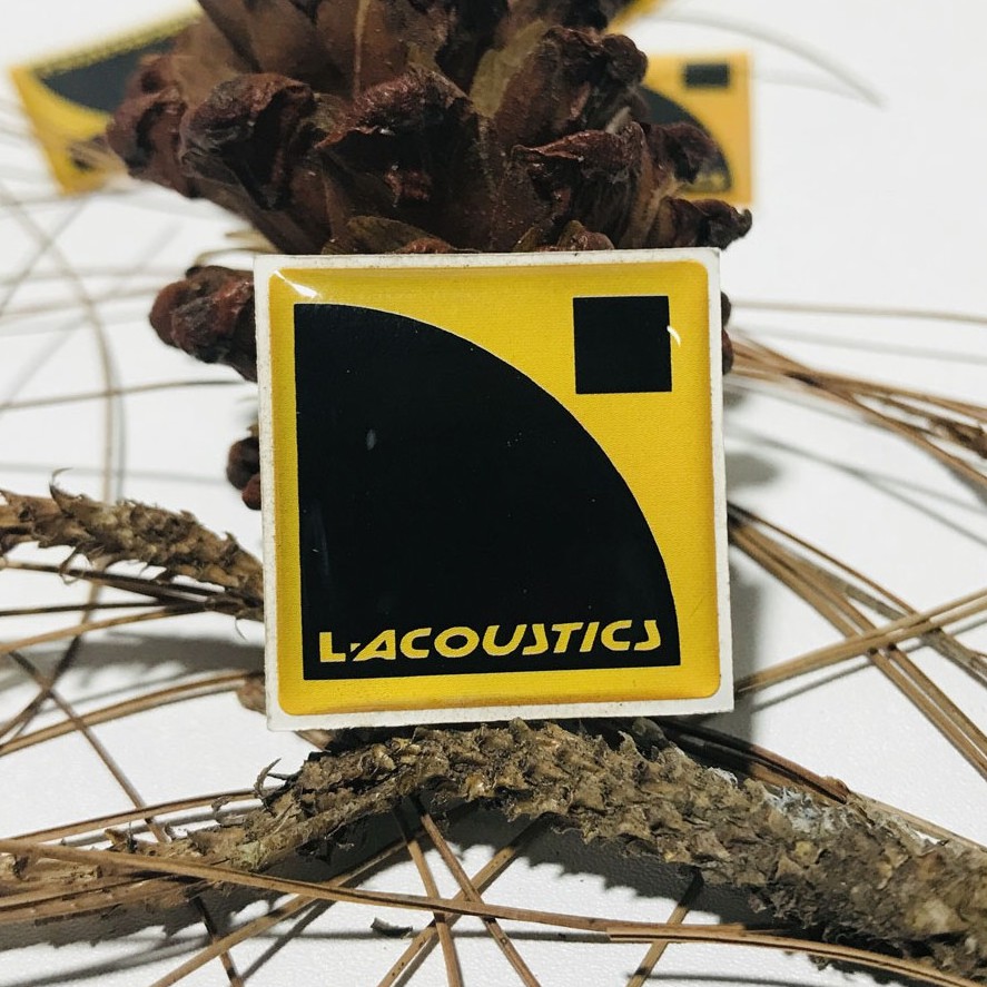 Jual Miniatur Sound Logo LA-COUSTICS Stiker Emblem Lentur 3D Terbaru ...