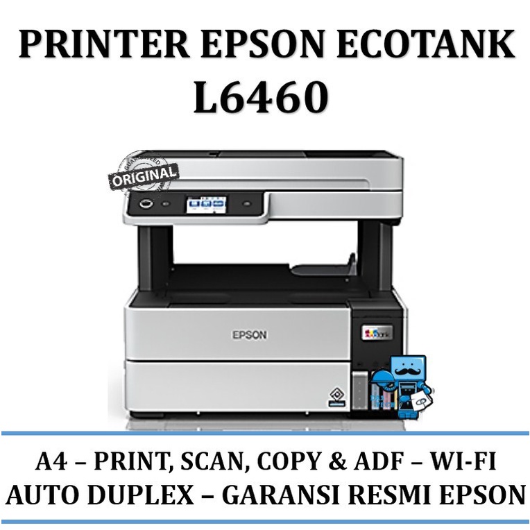 Jual Printer Epson Ecotank L6460 All-in-One Ink Tank with ADF + Wi-Fi ...