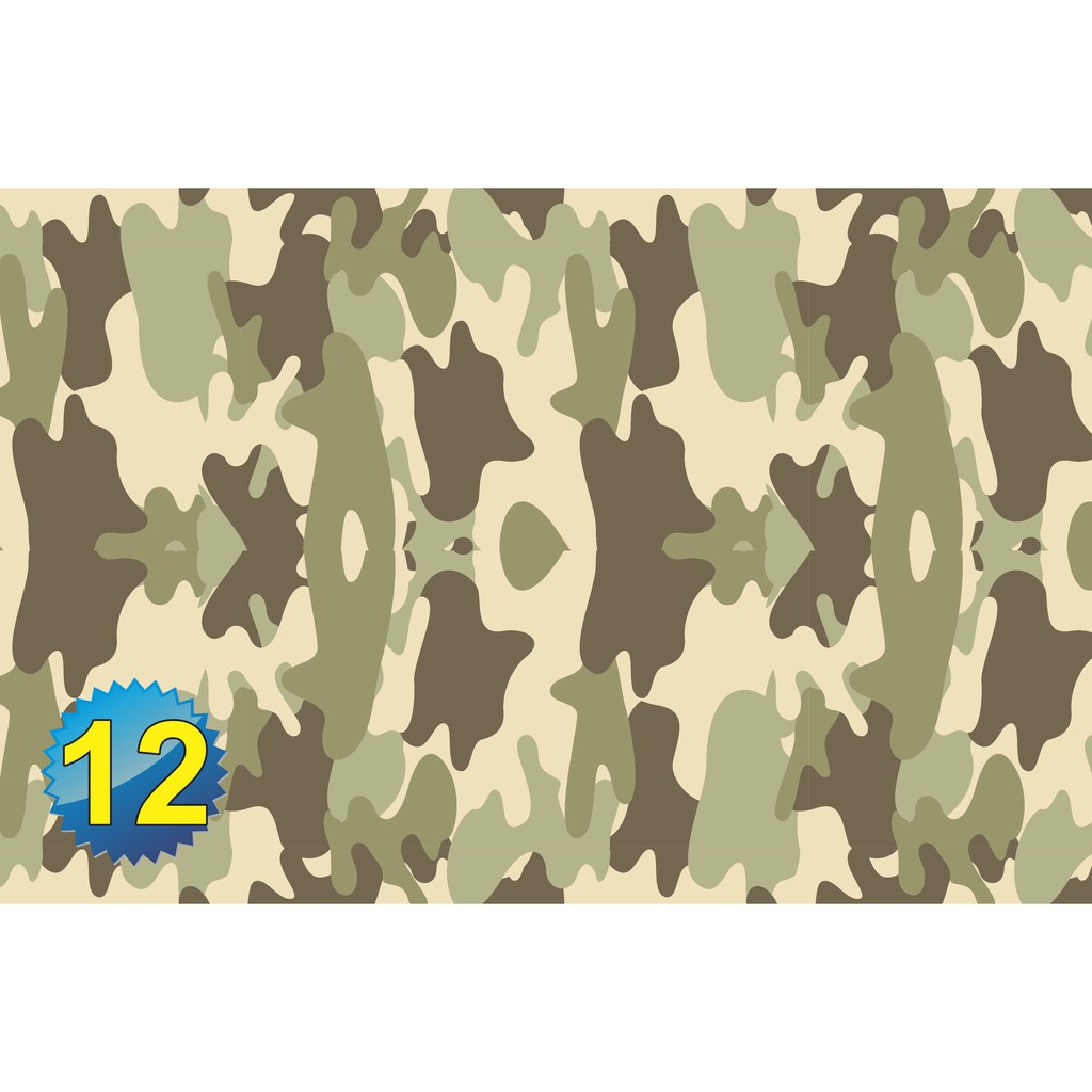 Jual stiker camo/stiker camoflase/skotlet camo MOTIF DORENG LORENG ARMI ...