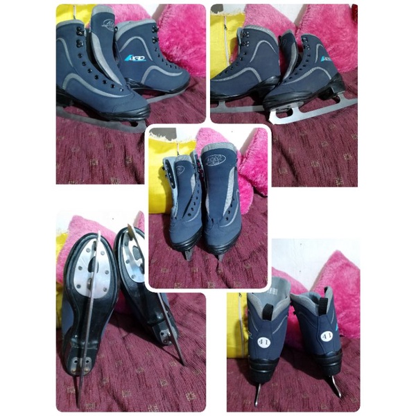 Jual ice skating sepatu blade luncur nomor 41 kecil ACRO | Shopee Indonesia