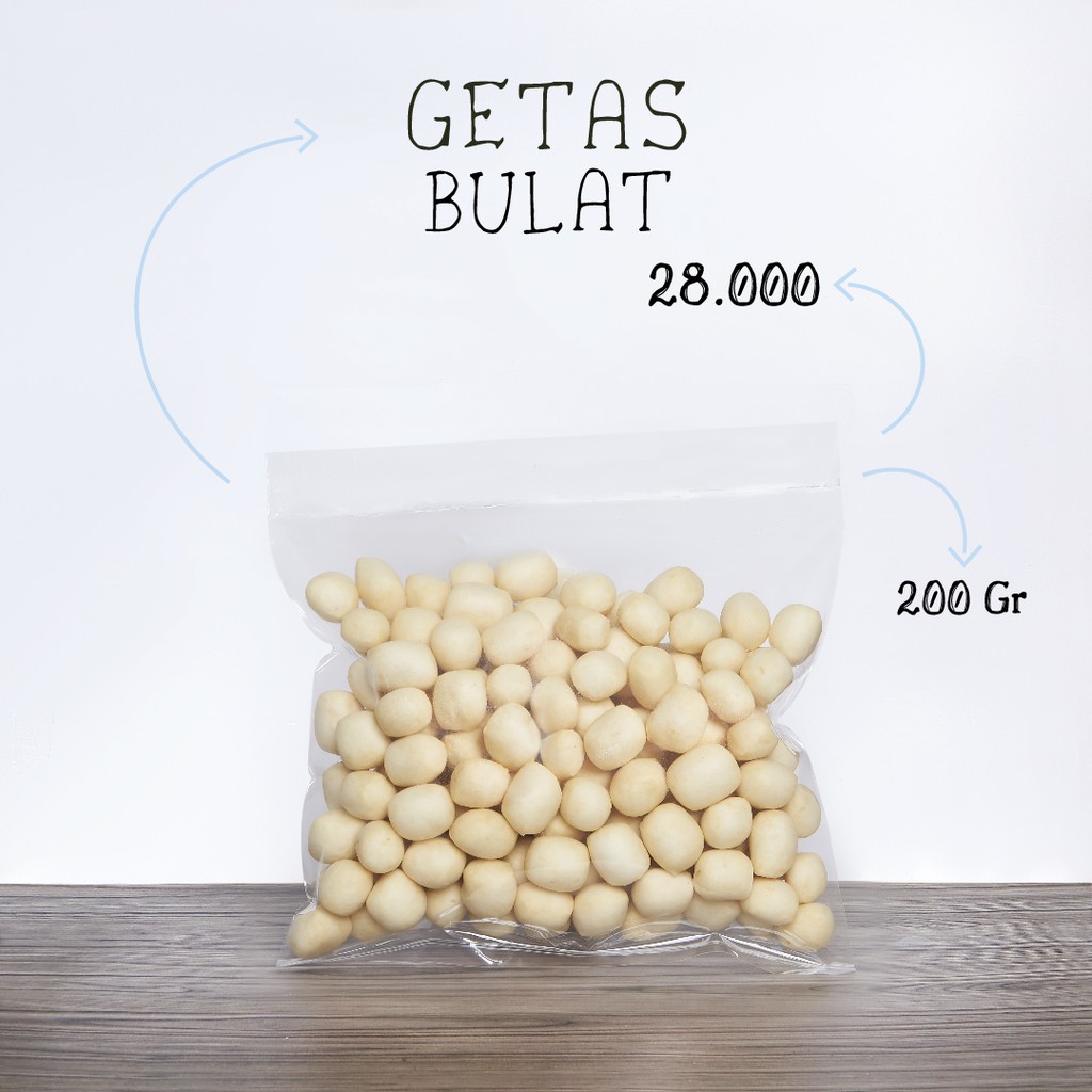 Jual Kerupuk Getas Bulat 200 Gram Asli Palembang | Shopee Indonesia