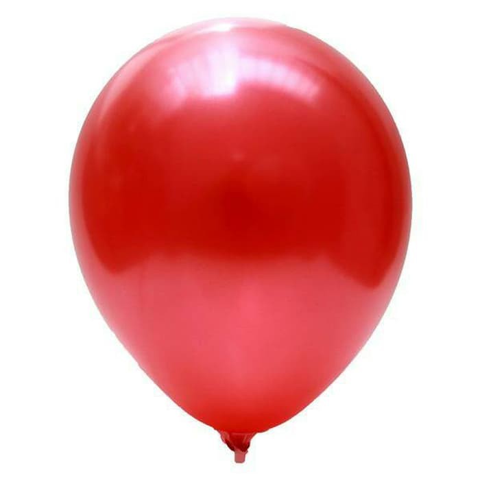 Jual Balon Latex Merah Metalik isi 50 pcs | Shopee Indonesia