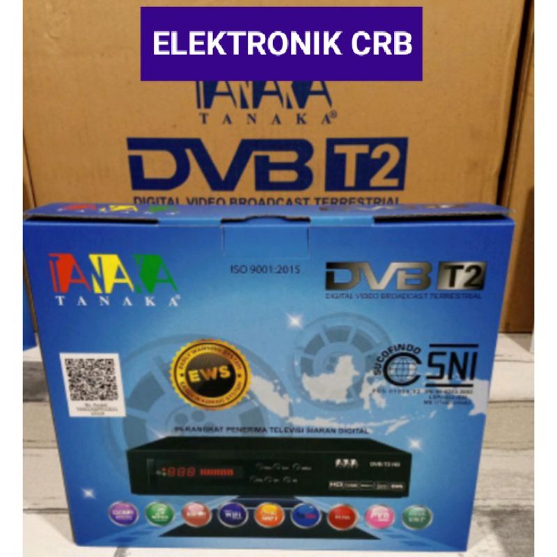 Jual Set Top Box T2 Tanaka | Shopee Indonesia