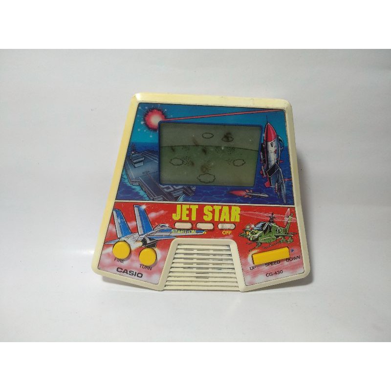 Jual Game Watch Gimbot Casio Gamebot Jet Star War Perang Pesawat Combat ...