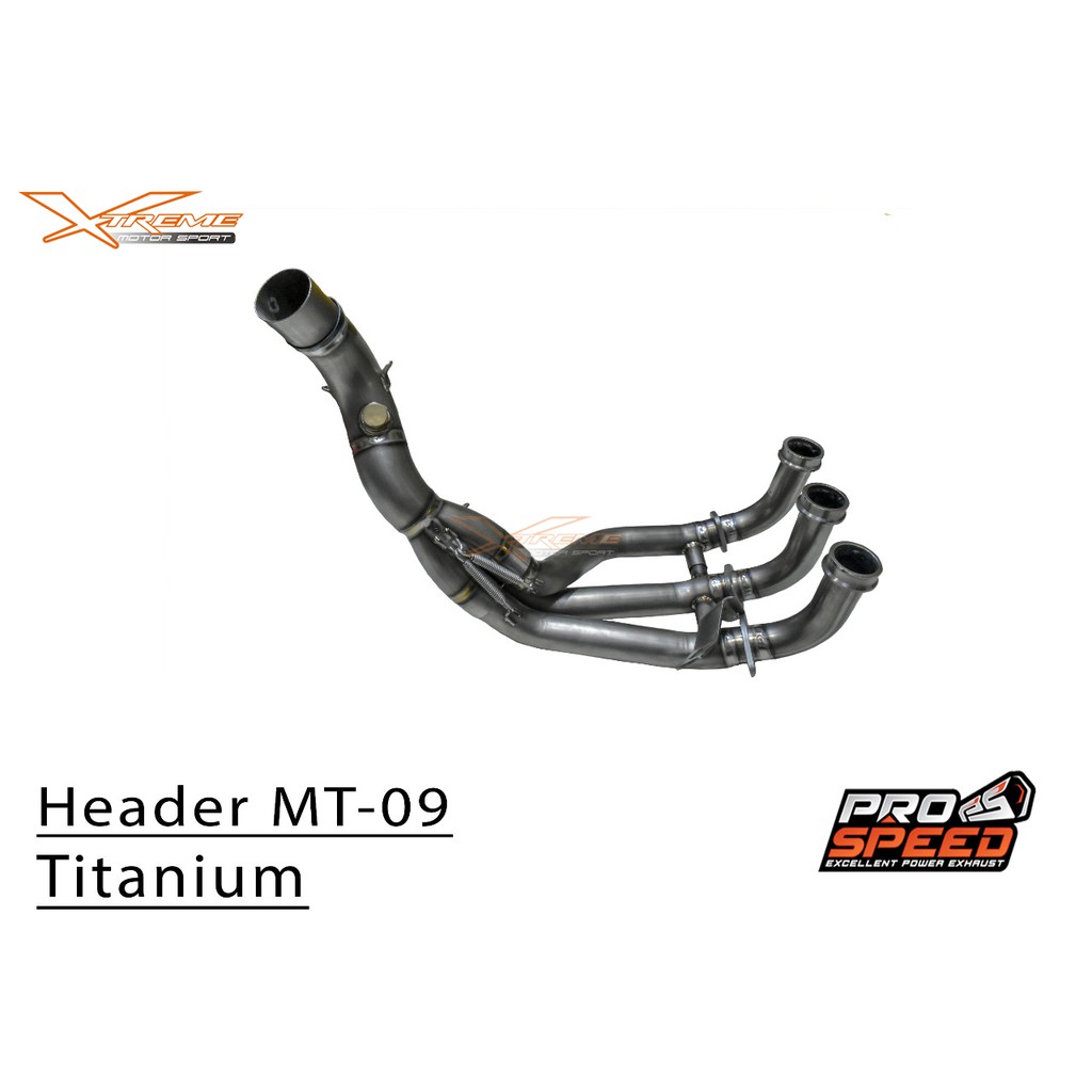 Jual Header / Pipa Knalpot Prospeed Yamaha MT 09 Titanium | Shopee ...