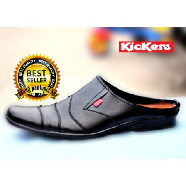 Jual Sandal sendal sepatu kickers bustong tutong kulit asli buat acara ...