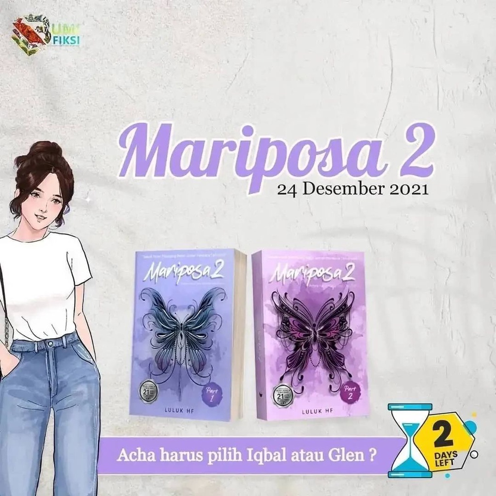 Jual Buku Novel MARIPOSA 2 : Kupu-kupu dan Bunga Matahari by LULUK HF ...