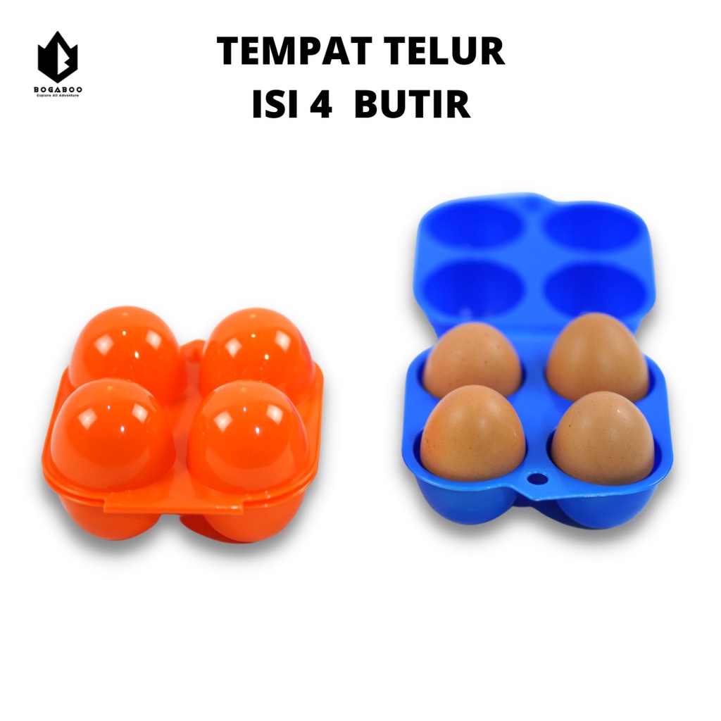 Jual Tempat Telur Kapasitas 4 - Kotak Penyimpanan Telur - Egg Tray ...