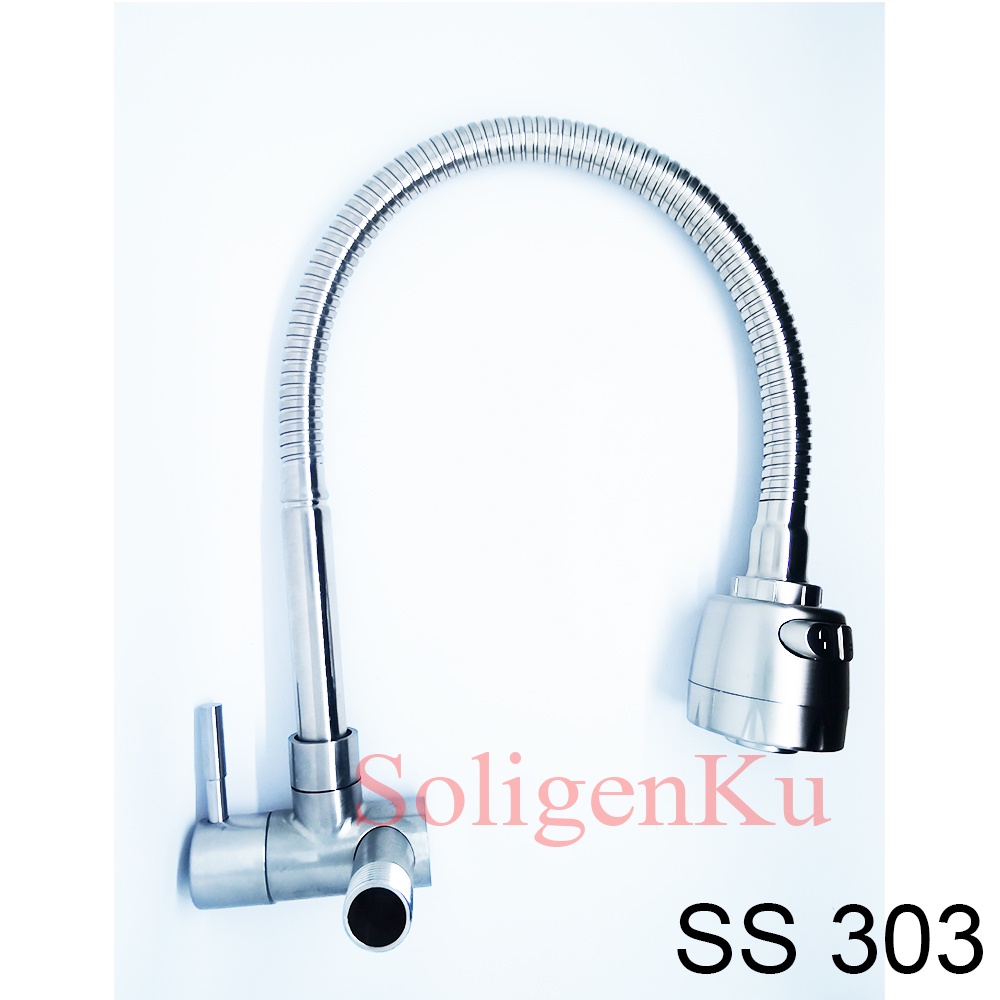 Jual Kran Angsa Soligen SS303 Kran Cuci Piring / air / dapur / flexibel ...