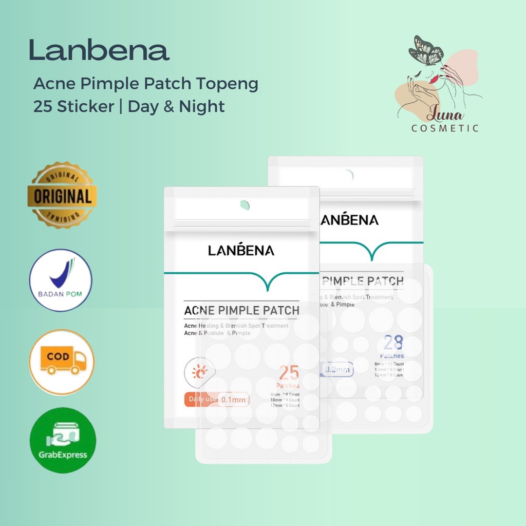 Jual LANBENA Acne Pimple Patch Topeng wajah -Sticker Jerawat Day Night ...