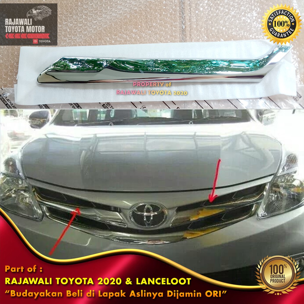 Jual Lis Grill Kisi Chrome All New Avanza & Xenia 2012-2015 Radiator ...