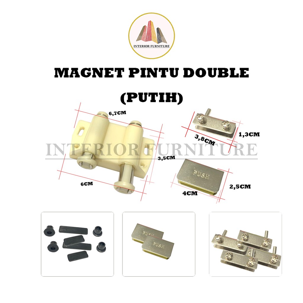 Jual Engsel Single Magnet Pintu Kaca Singel & Double / Magnet Singel ...