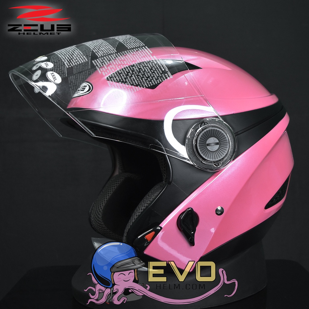 Jual HELM ZEUS 610 HALF FACE ZS610 SOLID - WARNA LENGKAP HELM ZEUS HALF ...