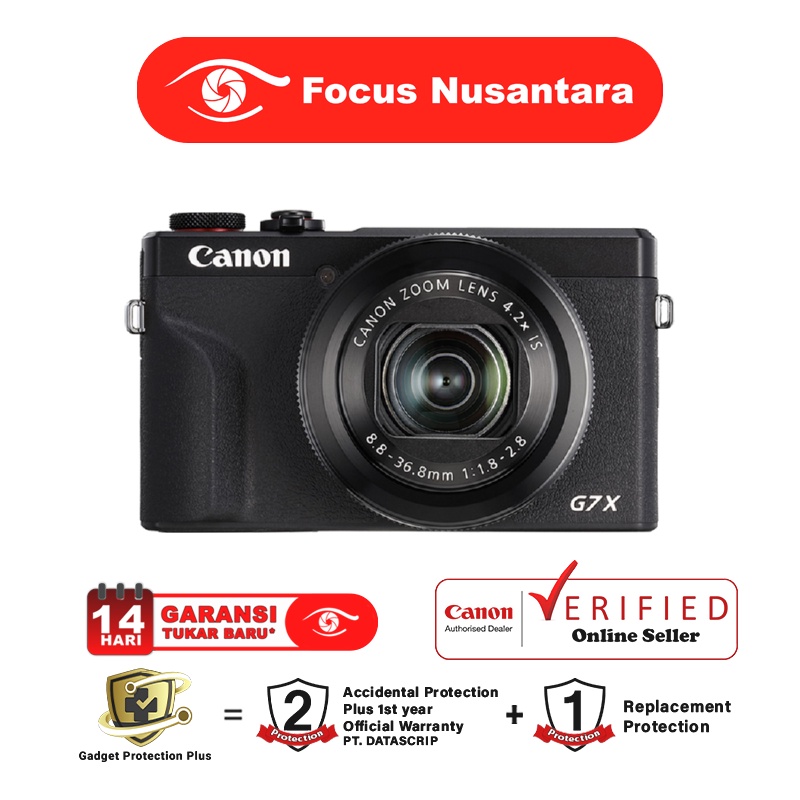 Jual Canon PowerShot G7X Mark III GARANSI RESMI | Shopee Indonesia