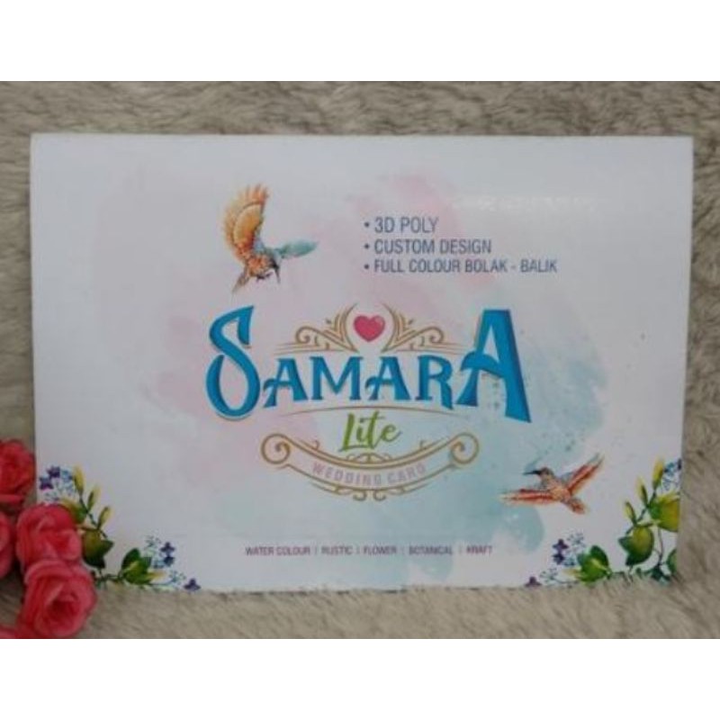 Jual Katalog Undangan Pernikahan Seri Samara Lite | Shopee Indonesia