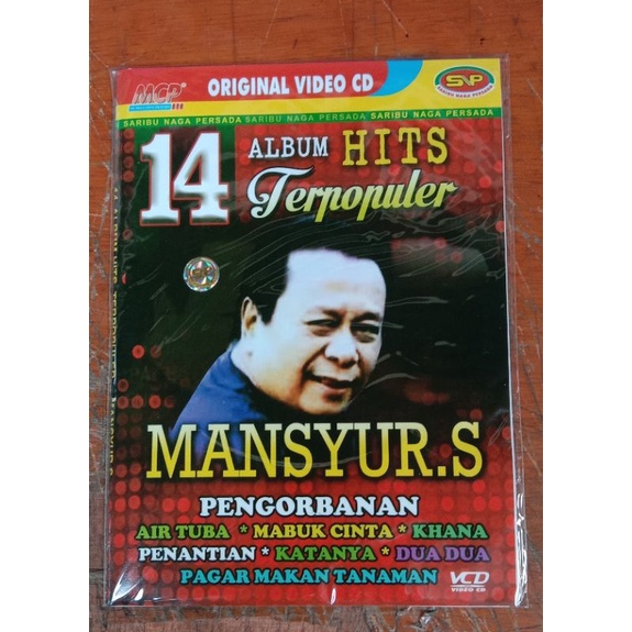 Jual Kaset Vcd Original 14 Album hits terpopuler Mansur s | Shopee Indonesia