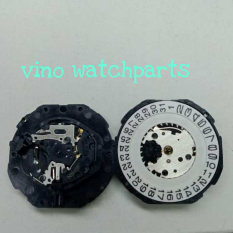 Jual Mesin Jam Tangan PC 32 Mesin Jam Tangan PC 32 Mesin Hitam Tanggal Original | Shopee Indonesia