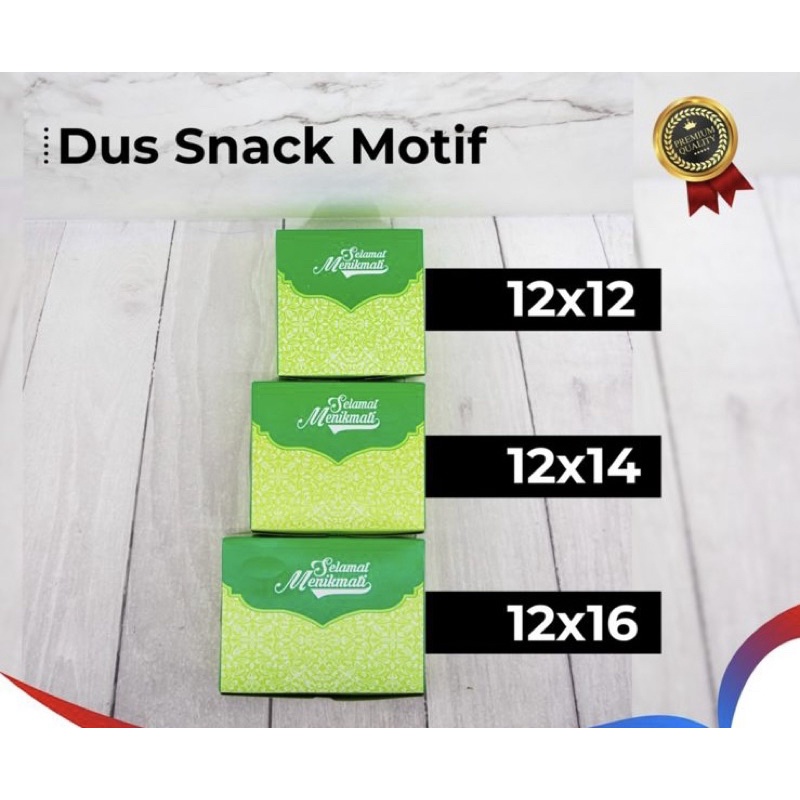 Jual Box Snack/Dus Kue/Kotak Kue/Kotak Snack/Kotak Roti 12x12/12x14 ...