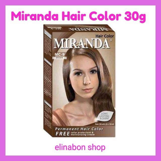 Jual Miranda Hair Color (semir rambut) | Shopee Indonesia