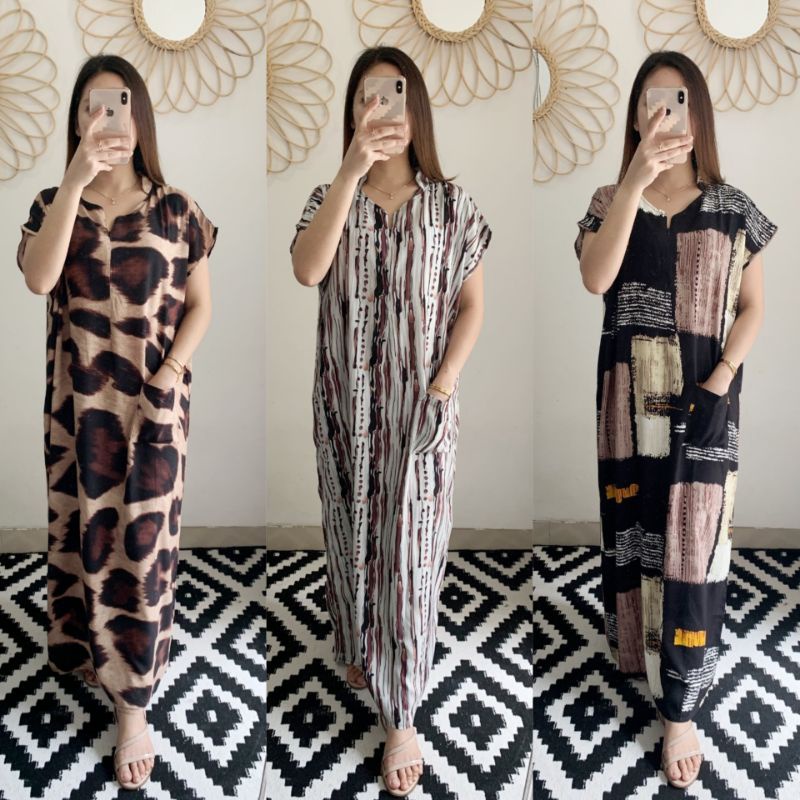 Jual DASTER KEKINIAN RAYON PREMIUM / HOMEWEAR / DASTER RAYON TWILL ...