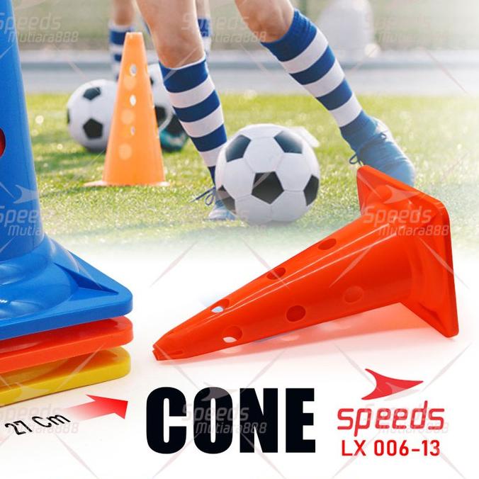 Jual ♩ SPEEDS Cone Kerucut Alat Olahraga Untuk Sepak Bola / dll LX 006 ...