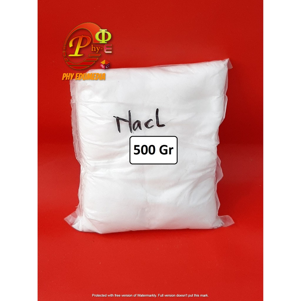 Jual Natrium Chloride / Sodium Chloride / NaCl / Garam Teknis 500gr ...