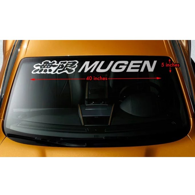 Jual Sticker Mobil JDM MUGEN RACING Bisa Semua Mobil | Shopee Indonesia