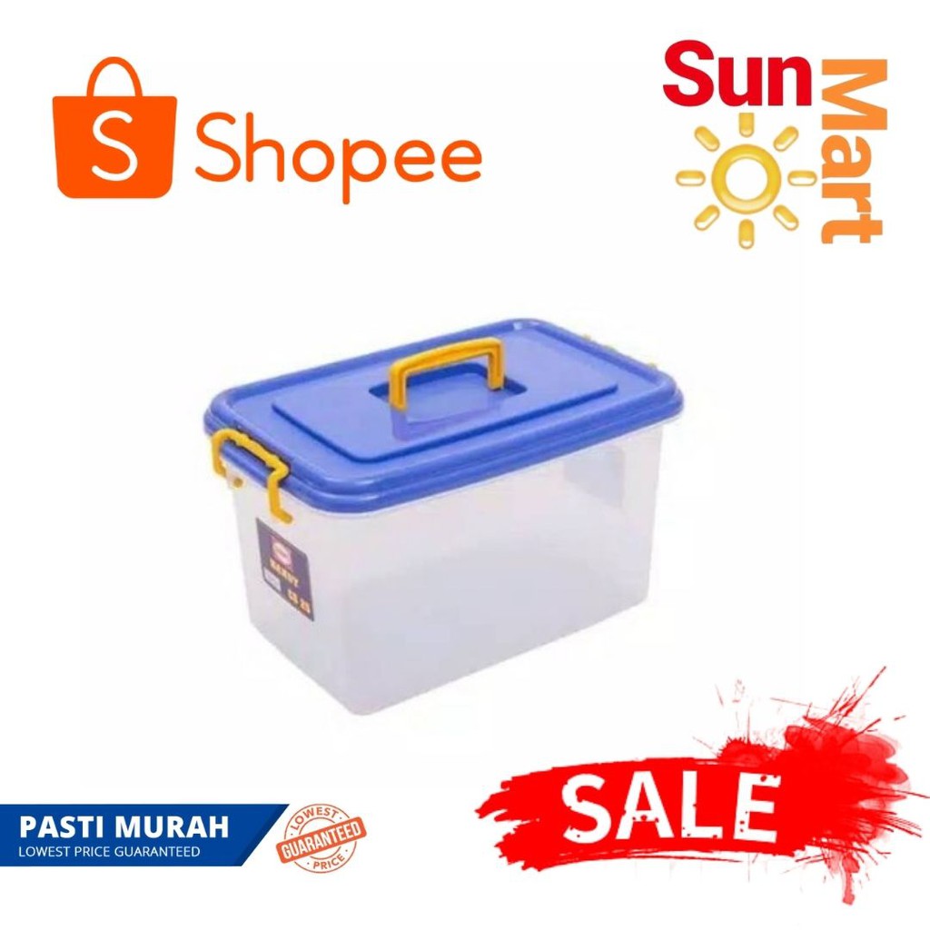 Jual SHINPO Plastic Container Box Kotak Penyimpanan CB 15 Khusus Gojek ...