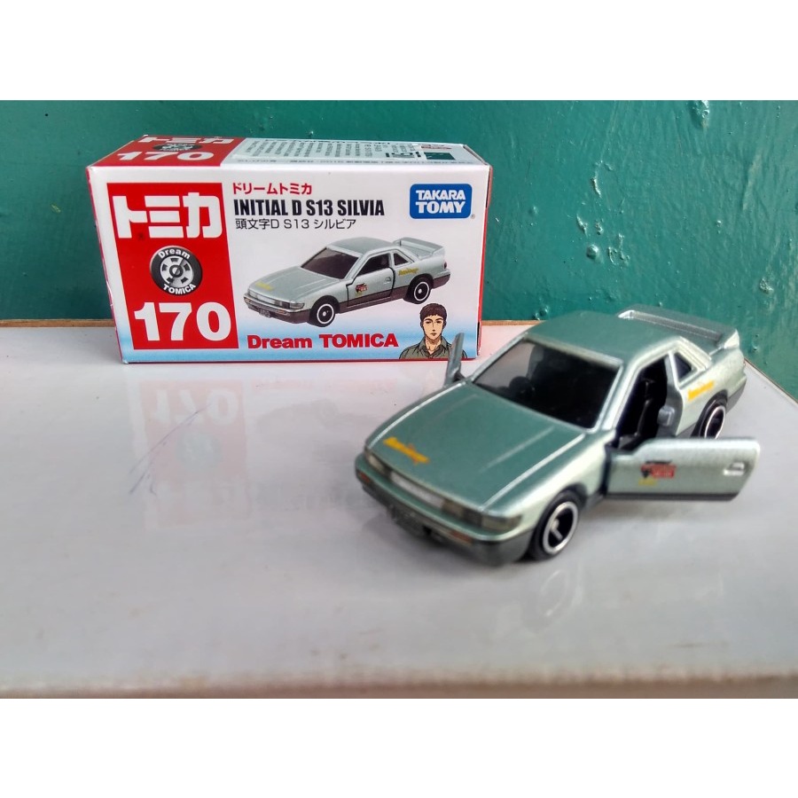 Jual TOMICA NO 170 INITIAL D S13 SILVIA DIECAST ORIGINAL TAKARA TOMY harga murah | Shopee Indonesia