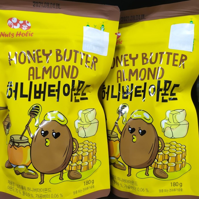 Jual Nuts Holic Honey Butter Almond 180gram | Shopee Indonesia