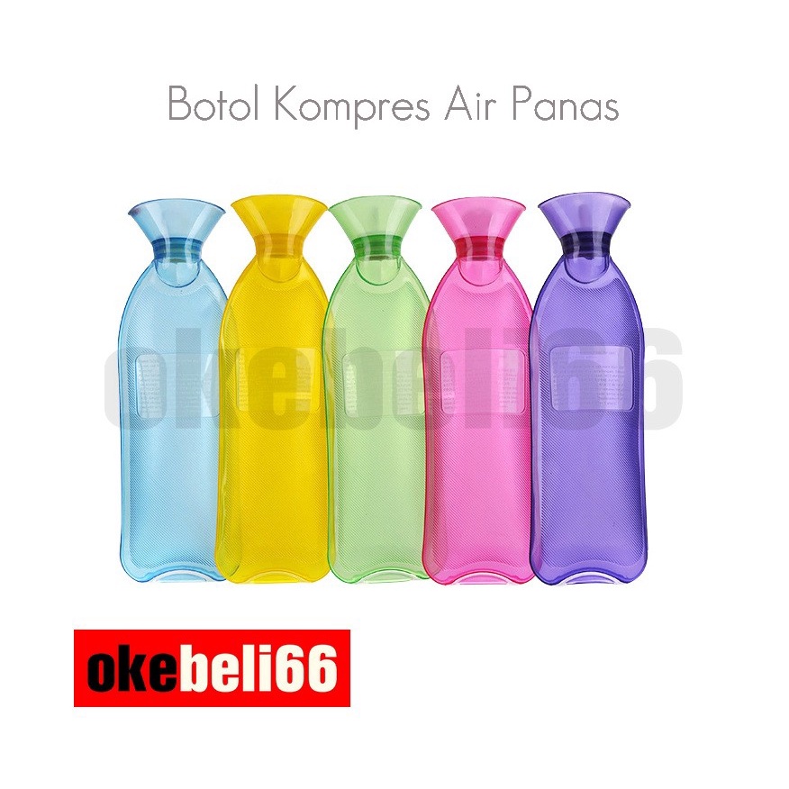 Jual Botol Kompres Air Panas Botol Karet Air Panas atau Dingin - 1000ML ...